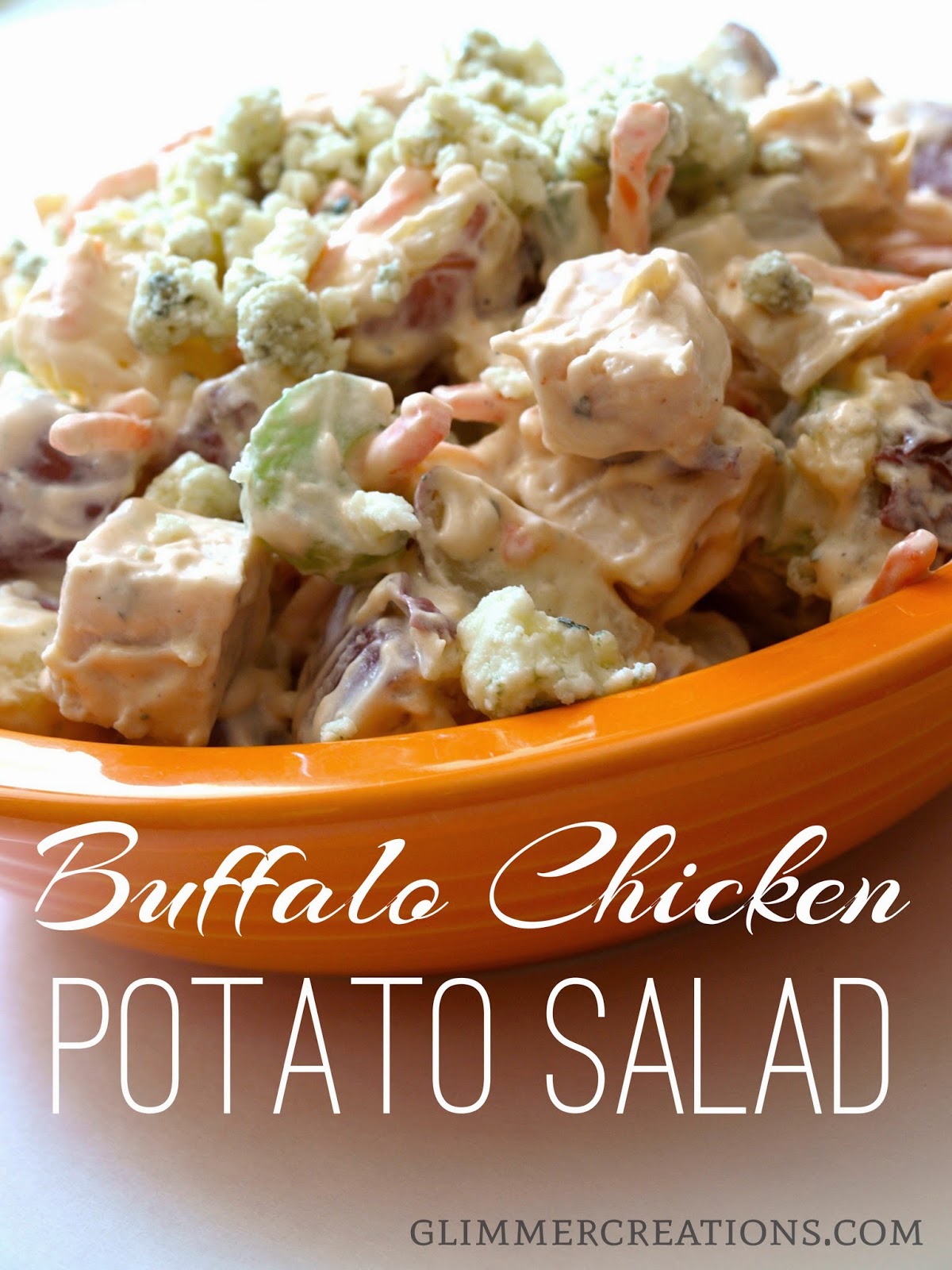 Glimmer Creations: Buffalo Chicken Potato Salad Recipe