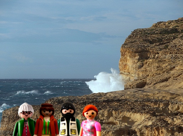 THE GRANDMA'S LOGBOOK ---: REMEMBERING THE AZURE WINDOW IN DWEJRA, GOZO