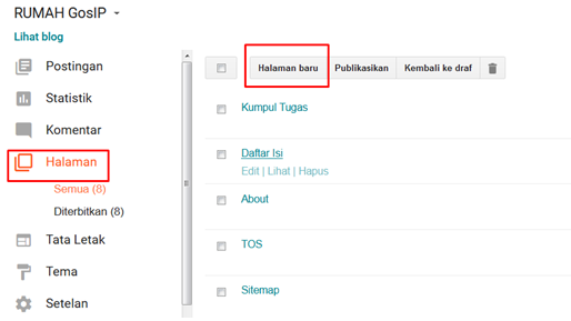 Panduan Cara Membuat Disclaimer pada Blogger - EDUKASIKU.COM
