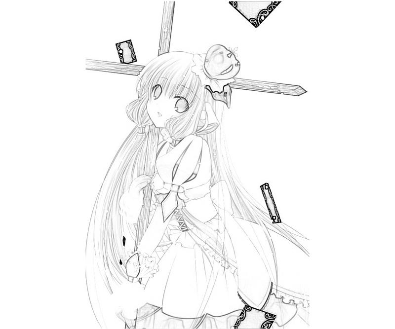 Chobits Atashi Chi Character | How Coloring