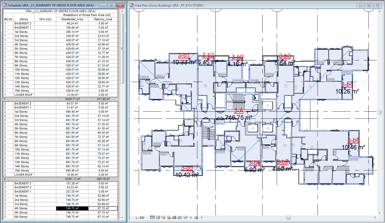 Revit SG The Most Effective Way To Check GFA Schedule With Area Plans Revit SG The Most Effective Way To Check GFA Schedule With Area Plans