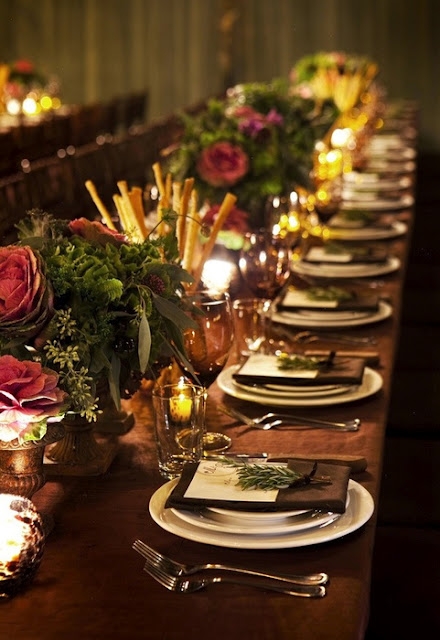 Party Resources: Rustic Tables
