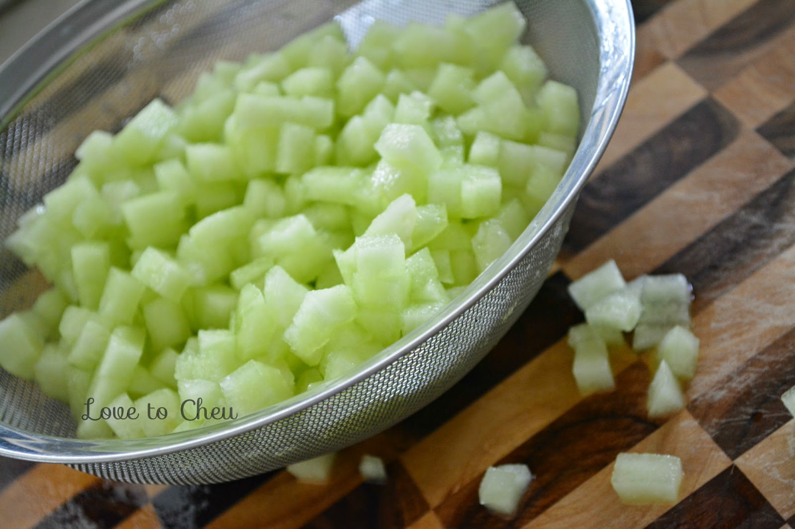 Love to Cheu: Melon Sago Dessert