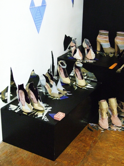 heaven and hell: Foot Wear Designer Elizabeth Dunn / London