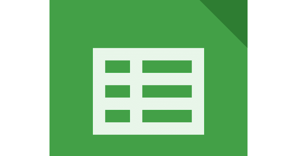 Google Sheets - Using "Fills" for Quick Data Entry