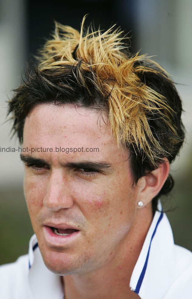 INDIA PHOTO GALLERY: kevin pietersen hair style