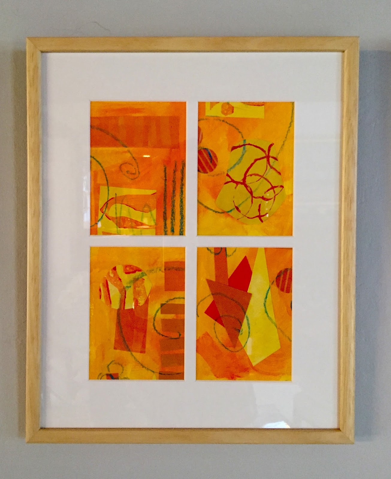 Nancy Colella: Simply Painting: Abstract "Postcards"