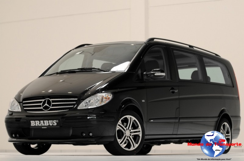 Mundo do Transporte: MERCEDES-BENZ .BRABUS A NOVA MINI-VAM DE LUXO