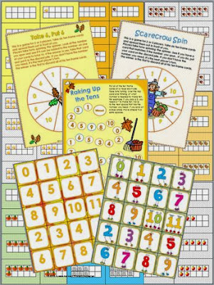 Primary Inspiration: Using Ten Frames... and a Free Football Set!