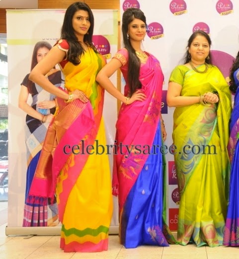 Palam Silks Colorful Sarees - Saree Blouse Patterns