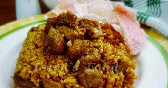 Citra's Home Diary: Lamb/ mutton Fried Rice / Nasi goreng kambing