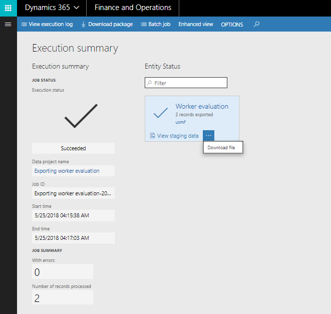 Dynamics AX Technical Blog: Create custom data entity in AX / D365FO / AX 7