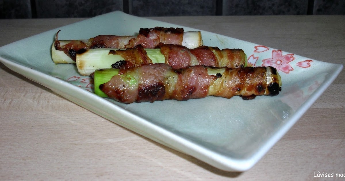Låvises mad: Grillede bacon-porre