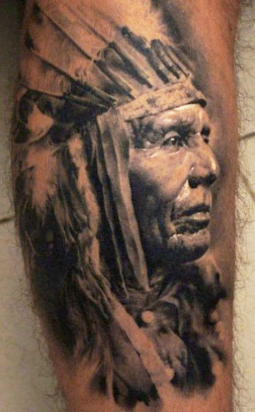 Tatuajes de Indios Americanos y Diseños para tatuarse