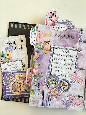 Praise and Pray Bible Journaling: February 2018