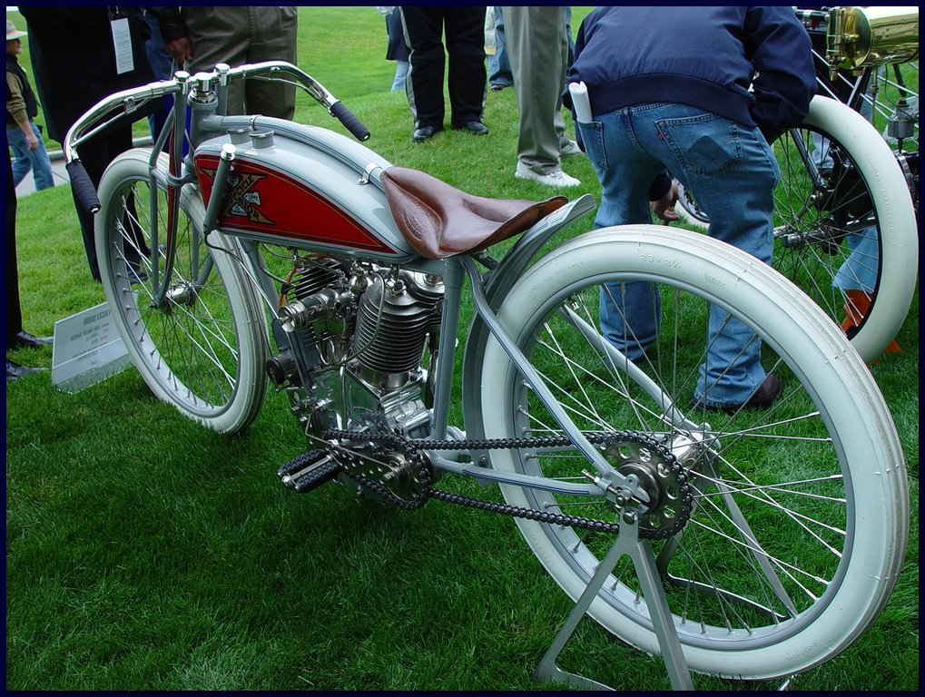 Fast is fast...: Pre 1930 factory backed American racing motorcycles.