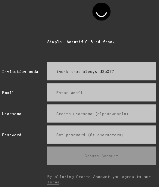Ello.co free registration/invitation code, How to register a free ...