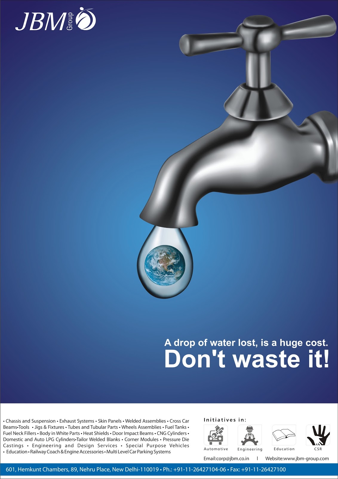 Creative Work: JBM CSR ADS