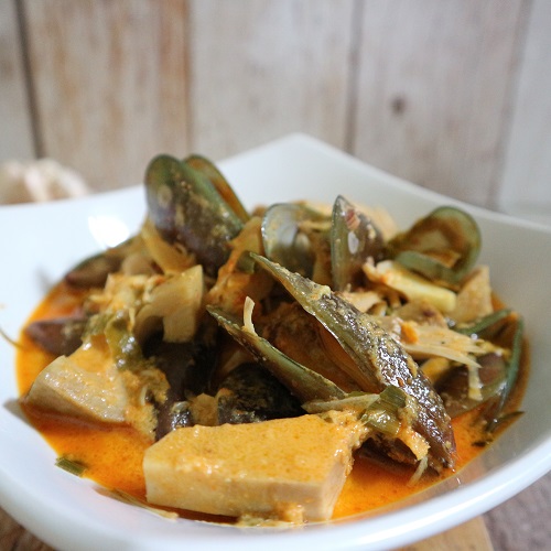 Resep Gulai Kerang Hijau Nangka - food n woman @nitalanaf