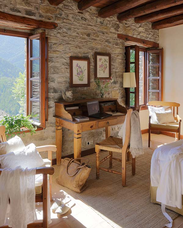 Monastery transformed into charming mountain refuge