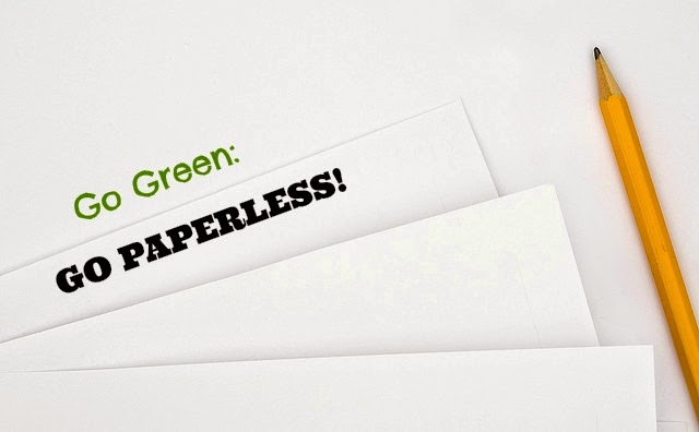 your.GREENspiration: Go Green by Going Paperless