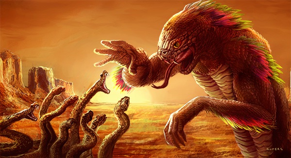 Mundo Tentacular: Yig, the Father of Serpents - The Myth of the Snake ...