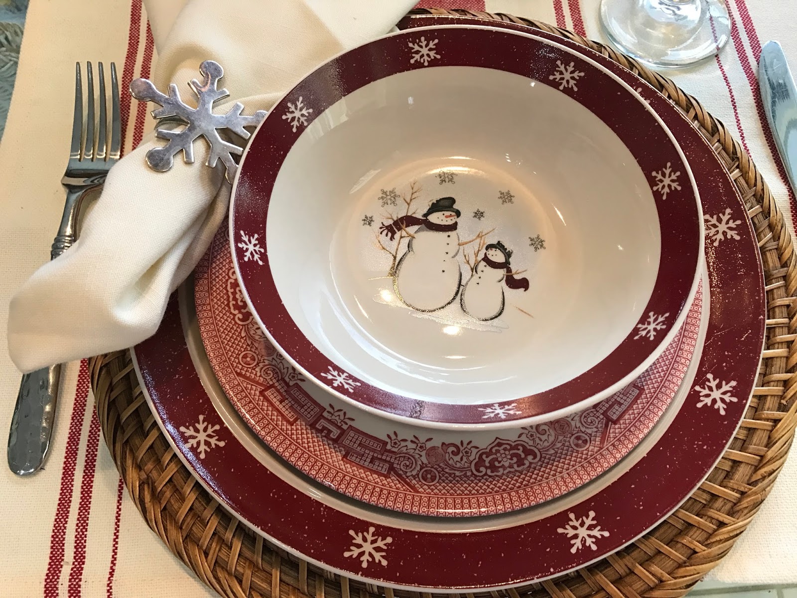 MAY DAYS: Snowman Dishes
