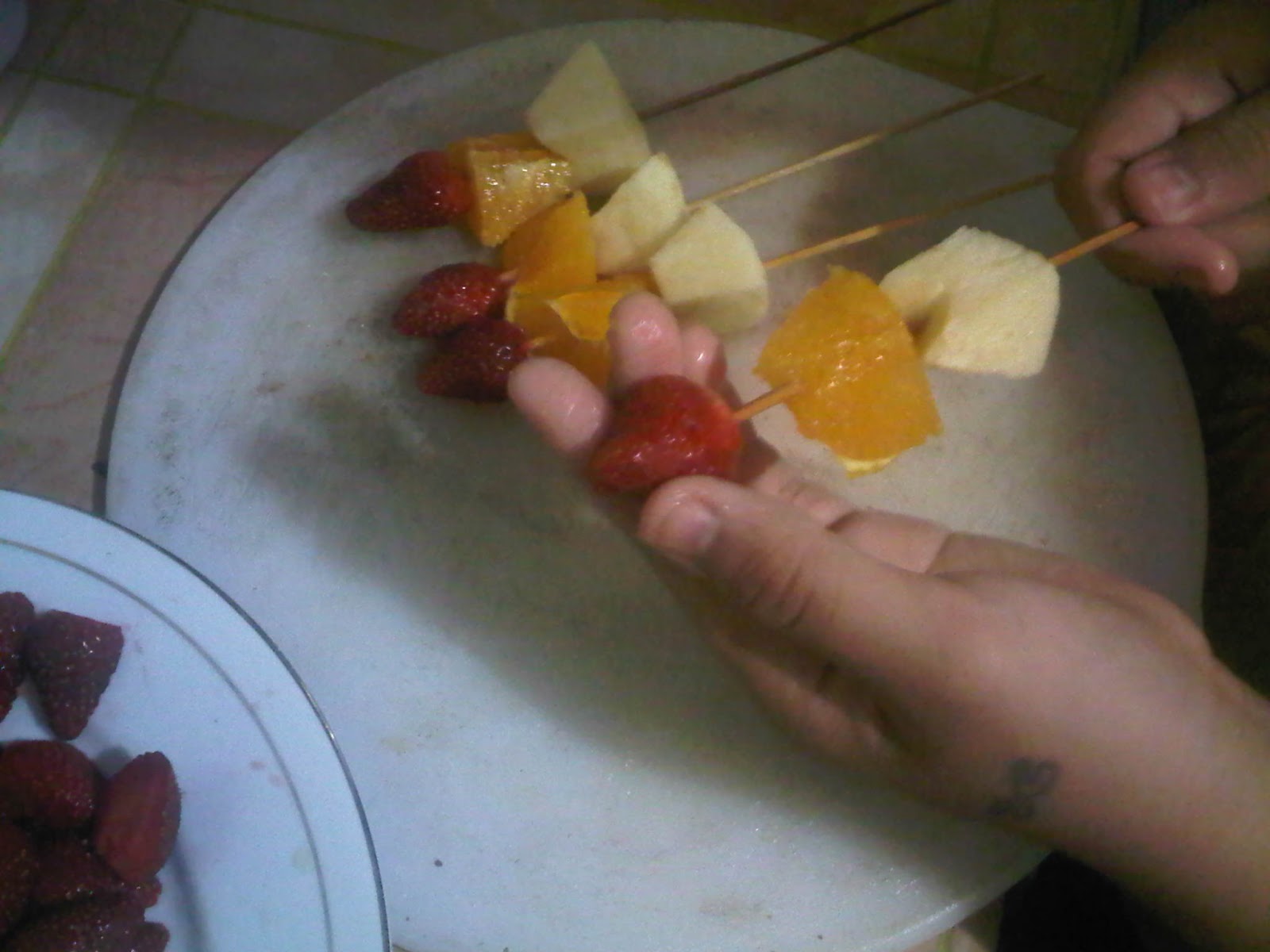FRUIT SATAY | Foods and Drinks ♥