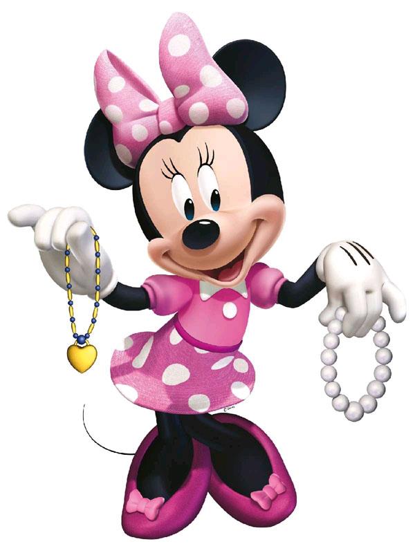 Imprimir Dibujos: Dibujos de Minnie Mouse para Imprimir