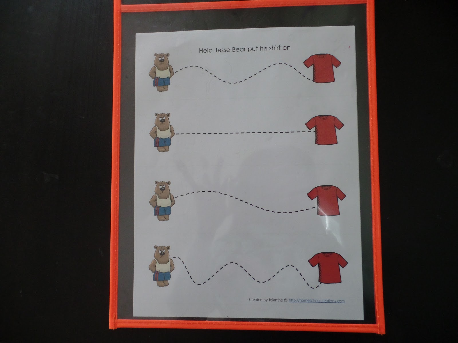 Stay At Home With Us: Jesse Bear, What Will You Wear? - Shelf Work