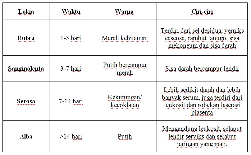 Selamat Datang Sobat Bloger: Perubahan Ms Nifas