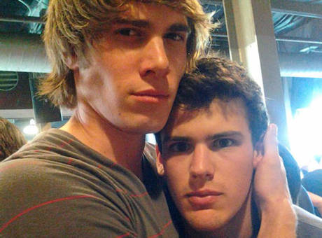 La Galeria del tio bueno: Blake Jenner y Michael Weisman en The Glee ...