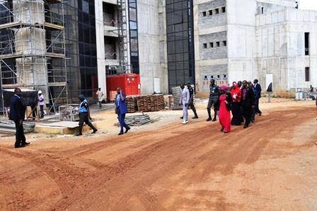 Photos of the 10 storey EFCC Head Office under construction