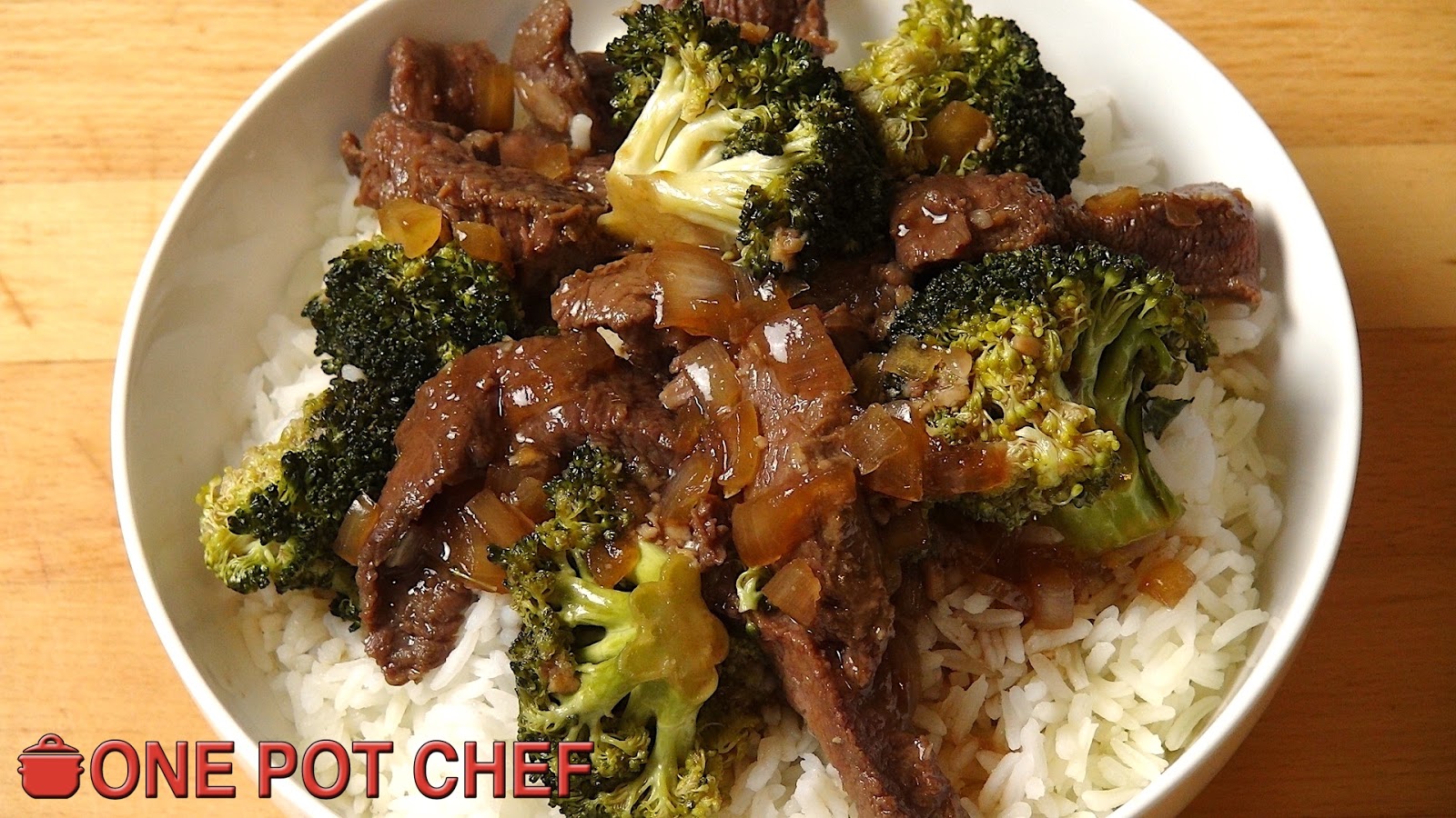 The One Pot Chef Show: Slow Cooker Beef and Broccoli | One Pot Chef