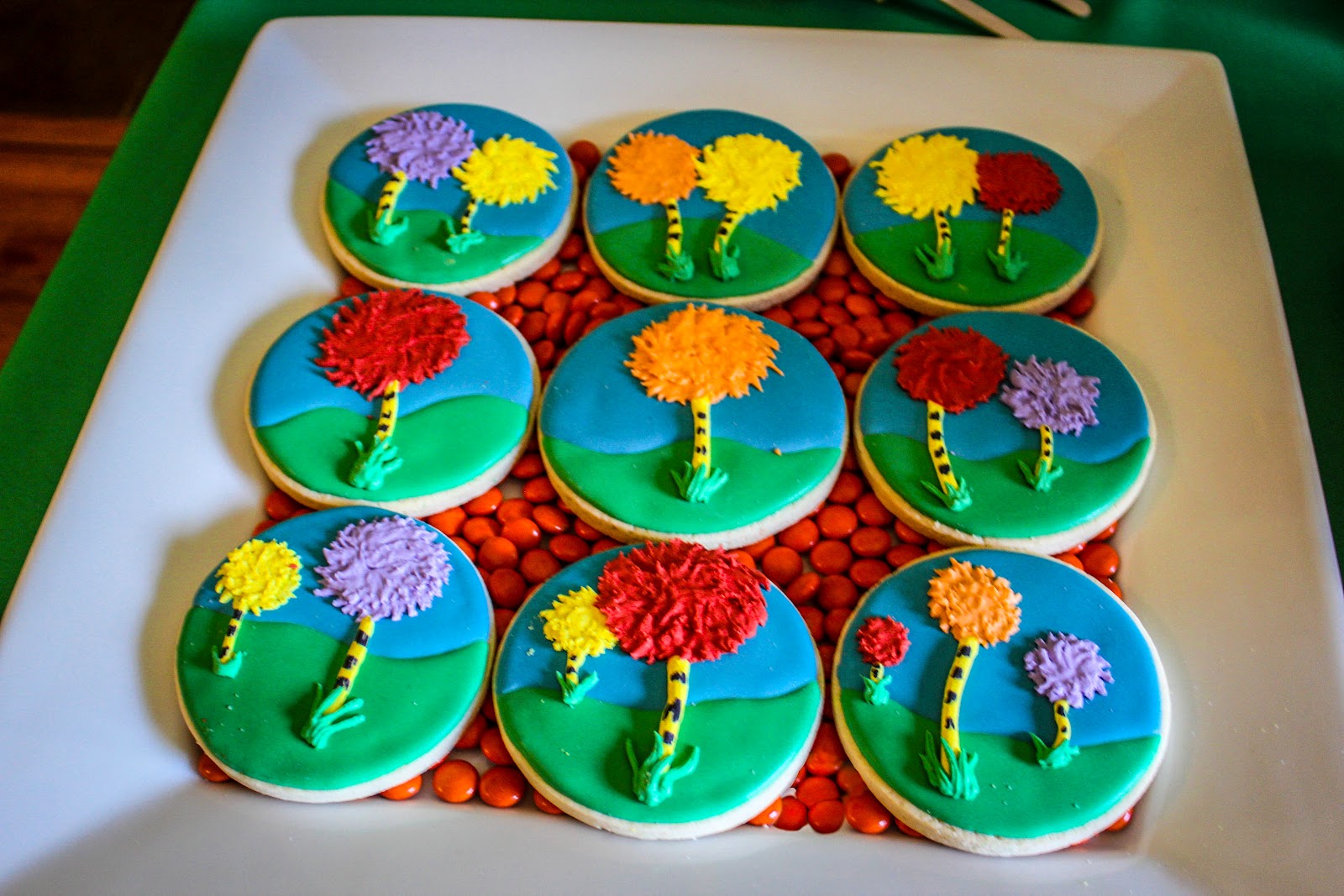 The Party Wall: The Lorax Party (Part 1): The Dessert Table, Food & Drinks
