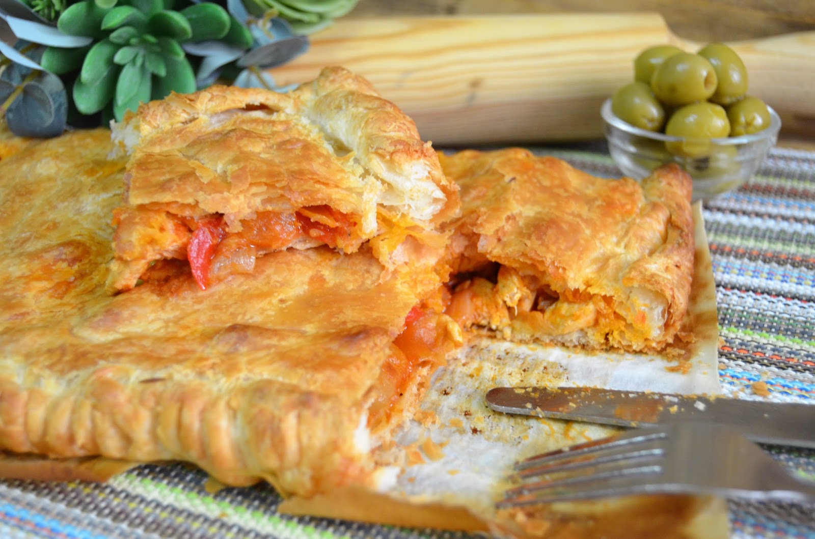 LAS DELICIAS DE MAYTE: EMPANADA DE POLLO