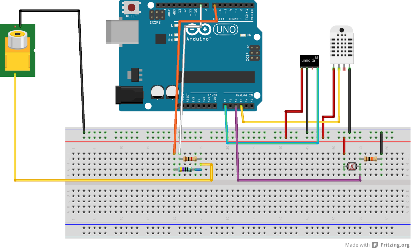 COMPUTERMUSEO WORLD!: ARDUINO PROJECT 26 - serra automatizzata