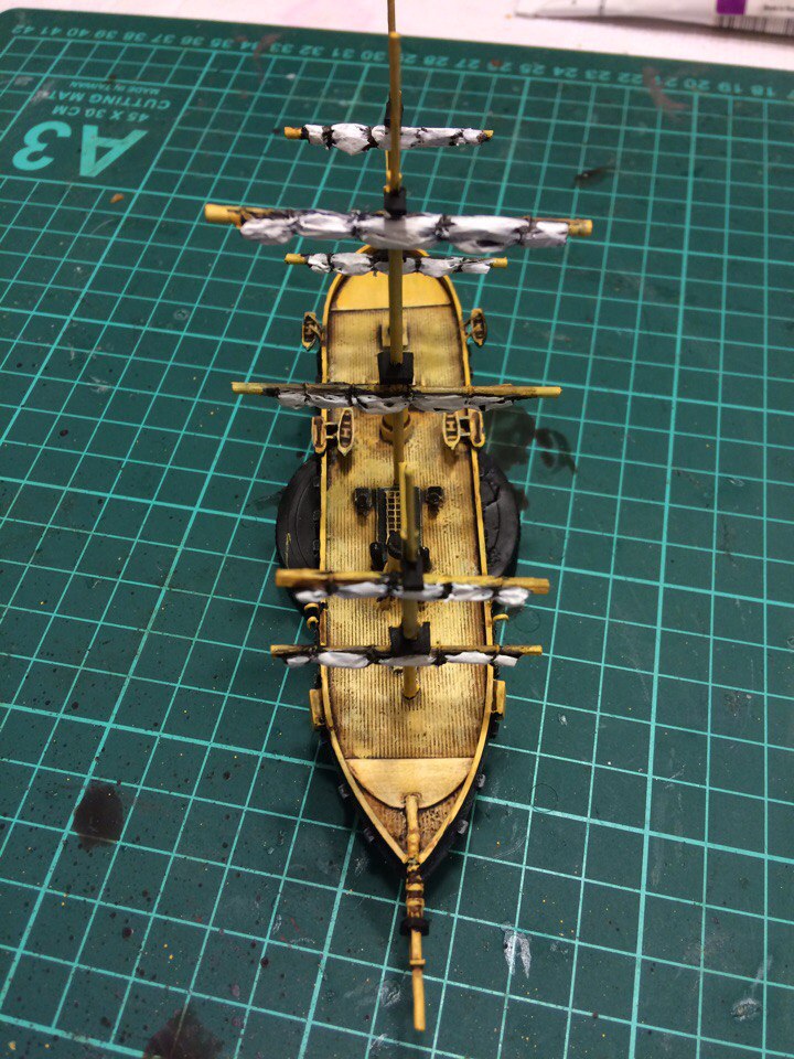 Олово. Акрил.Порох и Смерть: HMS "Zealous" [Victorian Warfare Project]