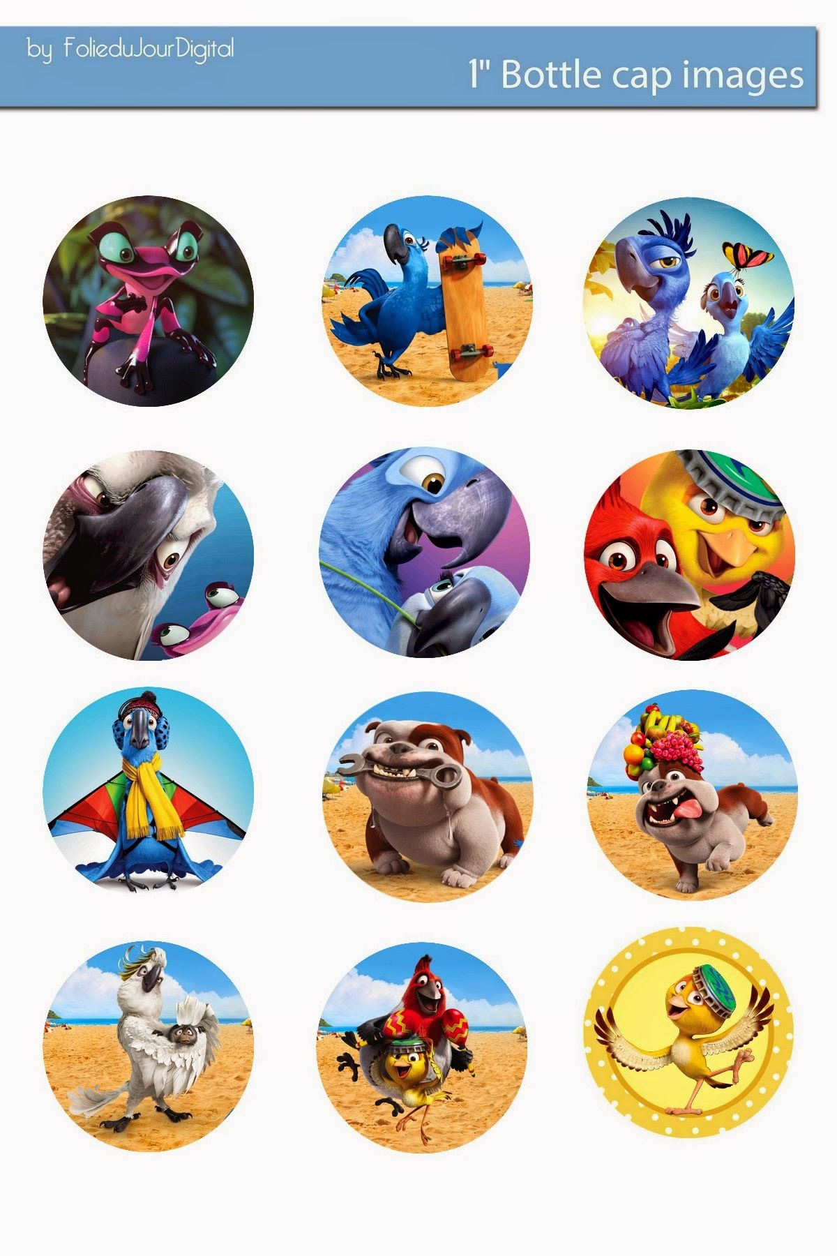 Free Bottle Cap Images: Rio 2 Free bottle cap images