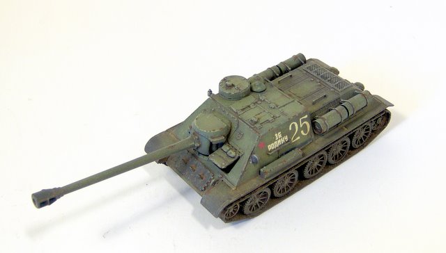Gulumik Military Models: Su-122P 1/72 UM - Gallery