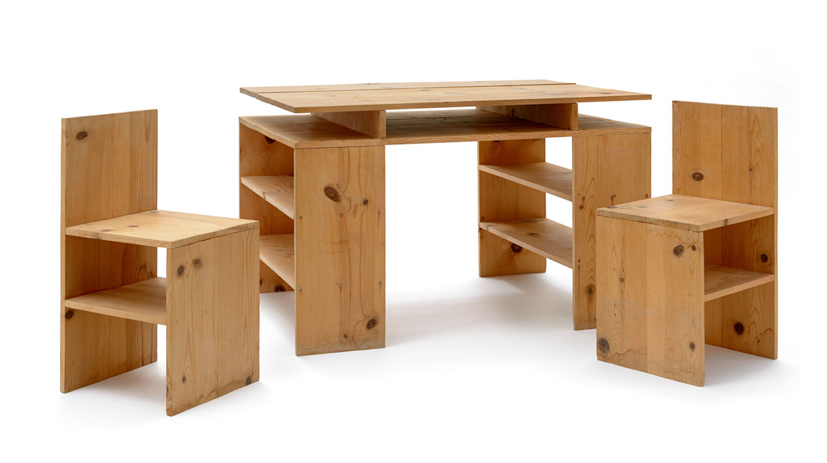 L.A. Wins a Donald Judd Dinette Set