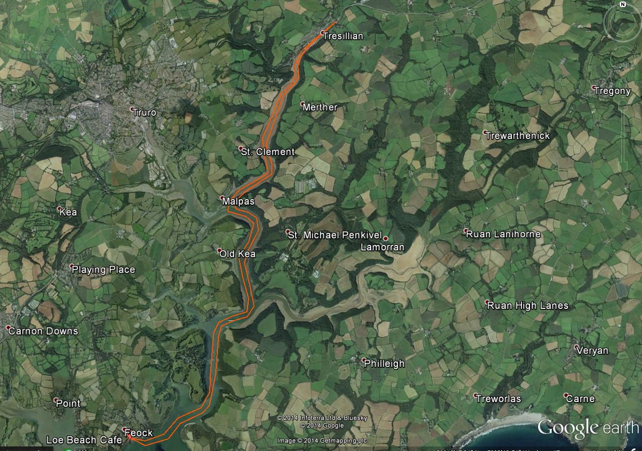 Kayak Cornwall: Sea kayak trips exploring the coast of Cornwall: Loe ...