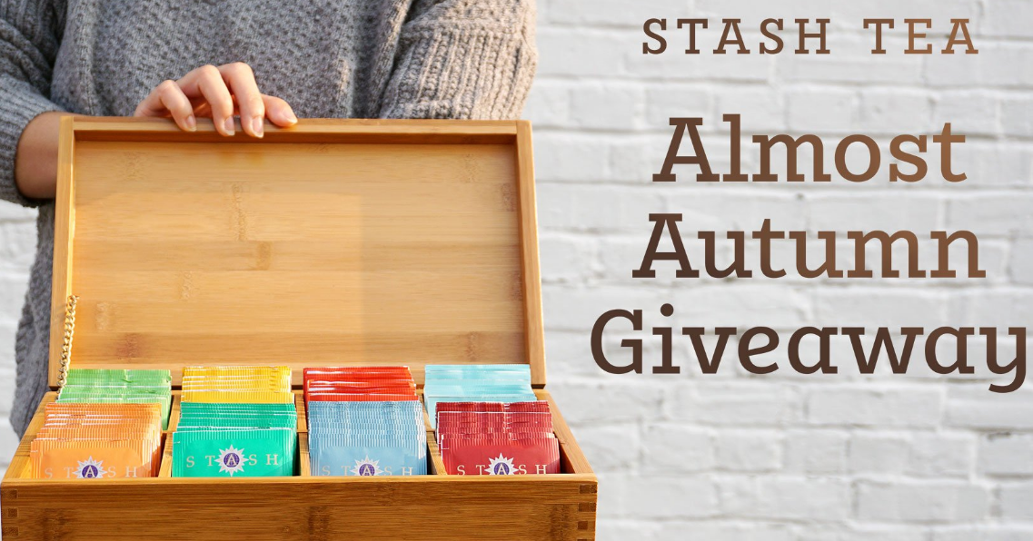 Stash Tea Prize Pack Giveaway - 5 Winners win a Bamboo Tea Chest + 8 ...