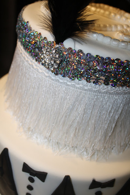 Sandy's Cakes: 1920's Flapper joint 70th Birthday