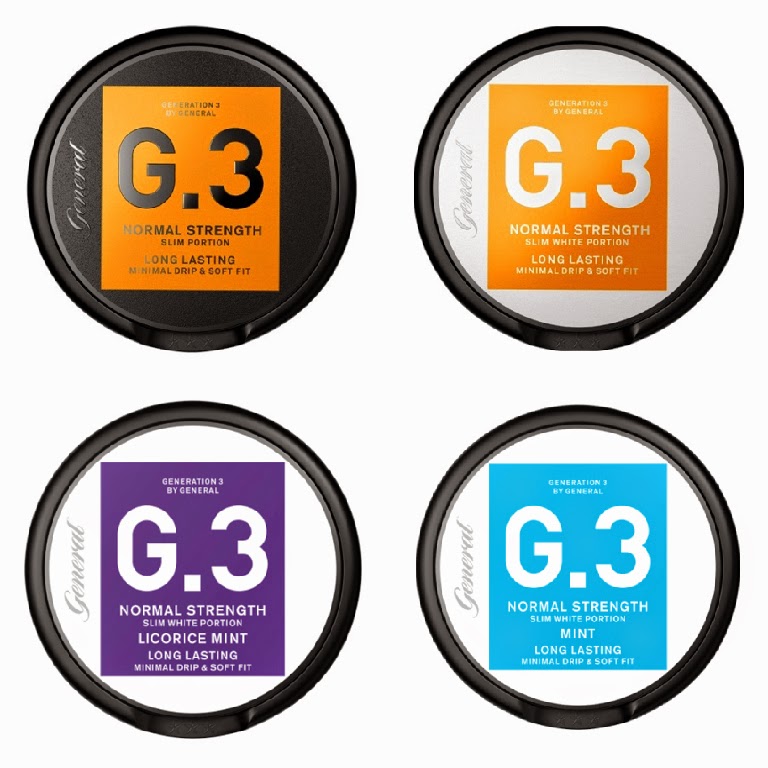 New General G3 Products - Updated 9 April 2015.