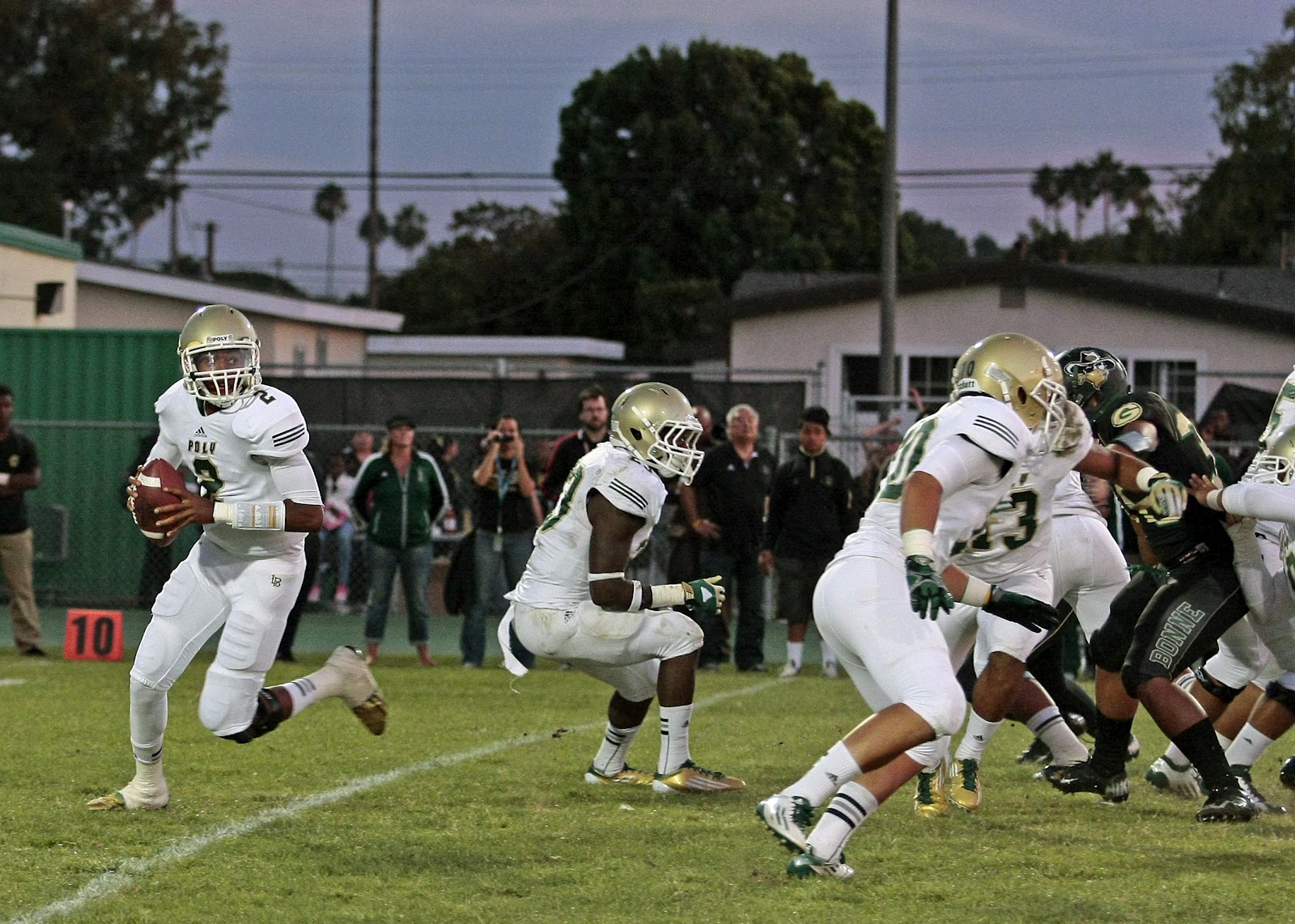 T.G. Sports: Narbonne Beats Long Beach Poly 56-0