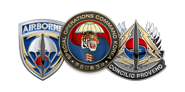 Military Insignia 3D : Special Operations Command Korea - SOCKOR 2.0