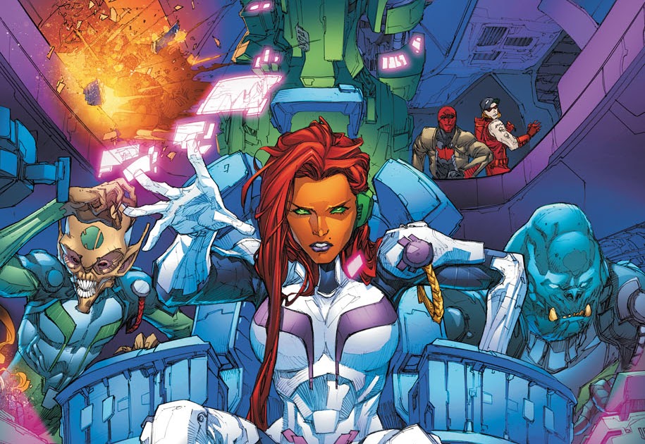 SNEAK PEEK : "Red Hood and the Outlaws": 'Arsenal' and 'Starfire'