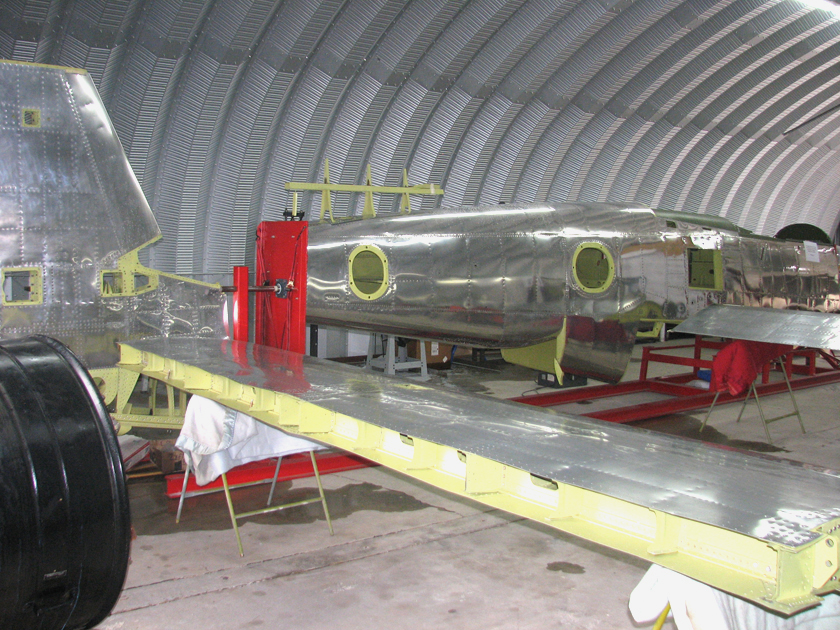 XP-82 Twin Mustang Project: Left-Hand Fuselage