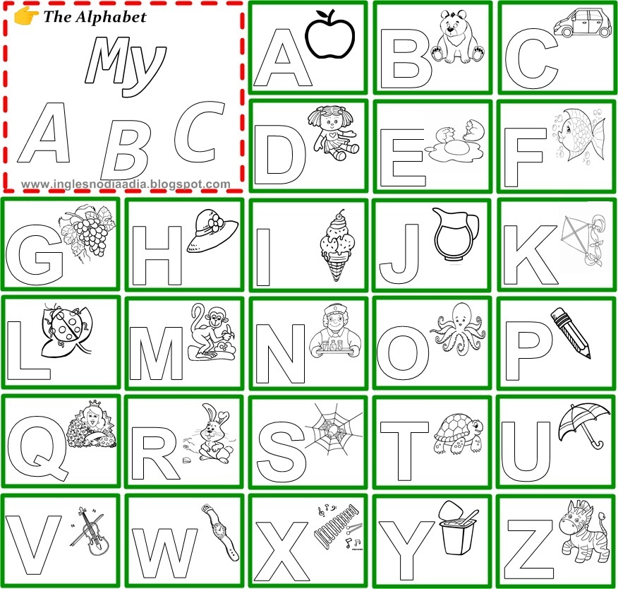 Inglês no dia a dia: The Alphabet